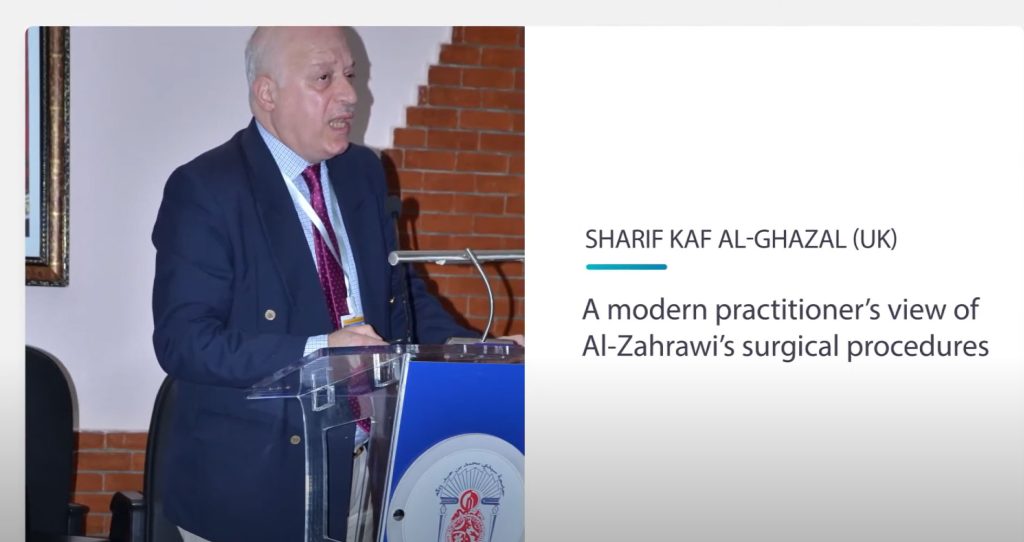 6th Congres: The Viewpoint of a Modern Practitioner of Al-Zahrawi’s ...